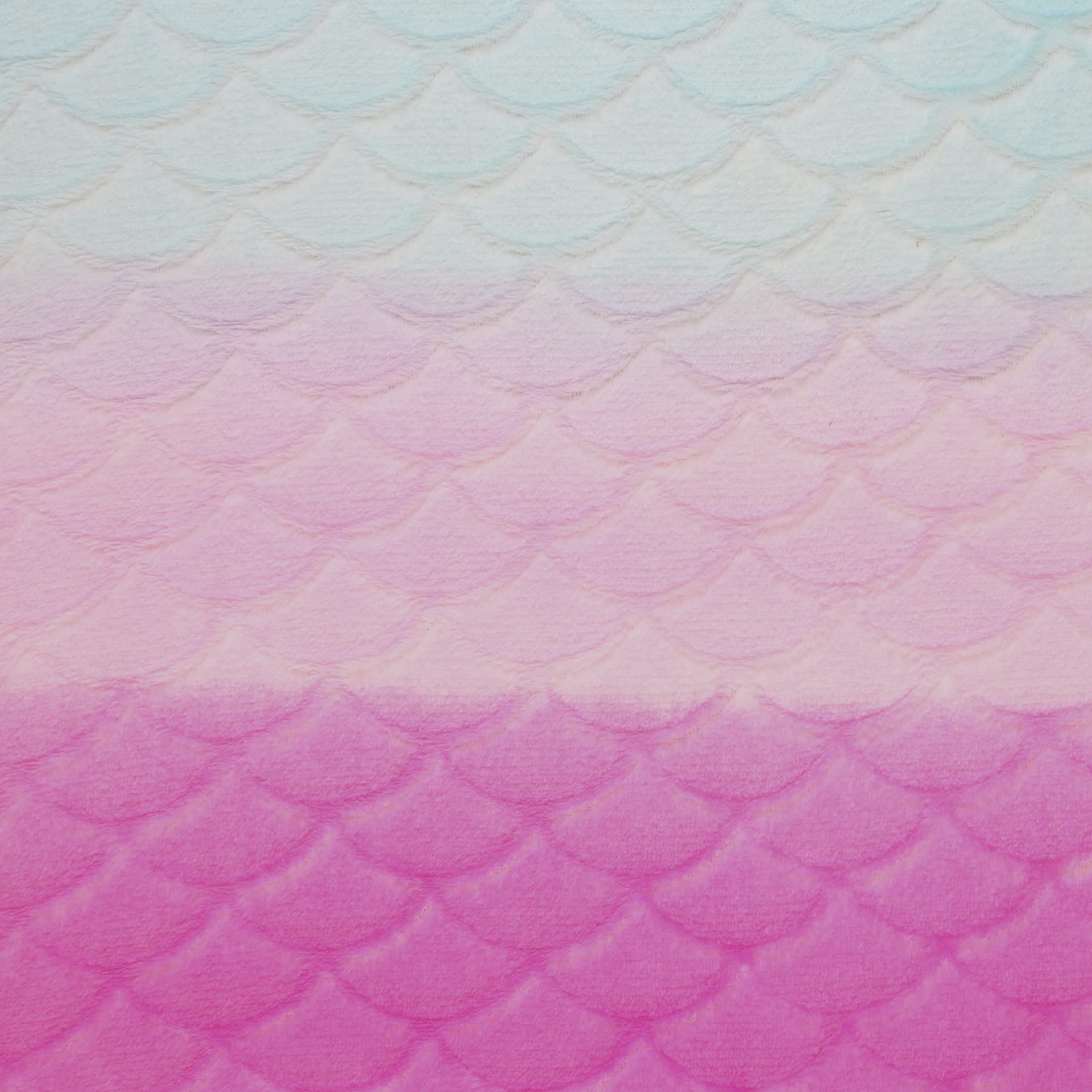 Amazon.com: Mook Fabrics Fleece Flannel Mermaid Ombre, Multi Cut by The ...