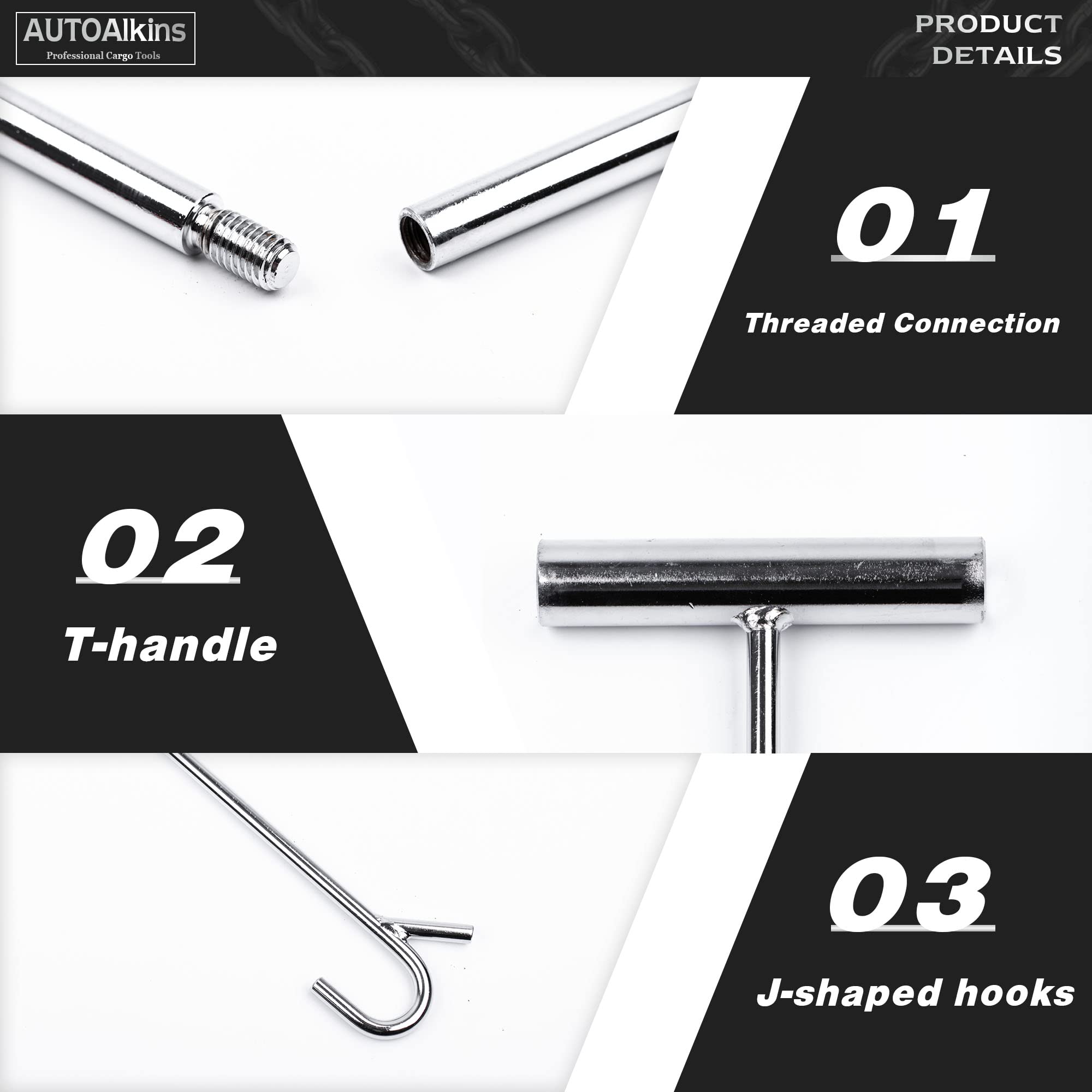 Snapklik.com : AUTOAlkins Heavy Duty 5th Wheel Pin Puller