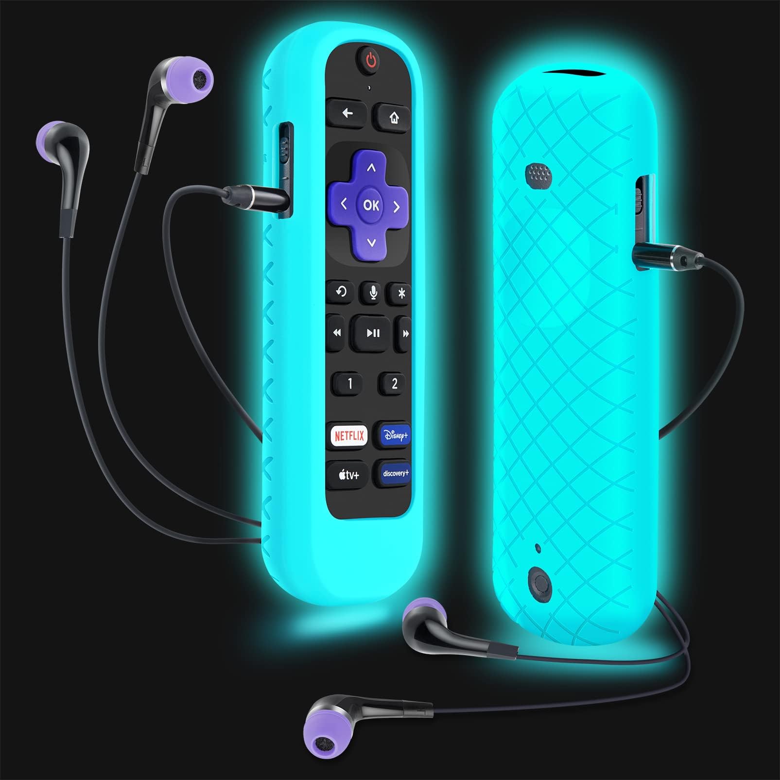 Amazon.com : Case for Roku Voice Remote Pro, Cover for Roku Headphone ...