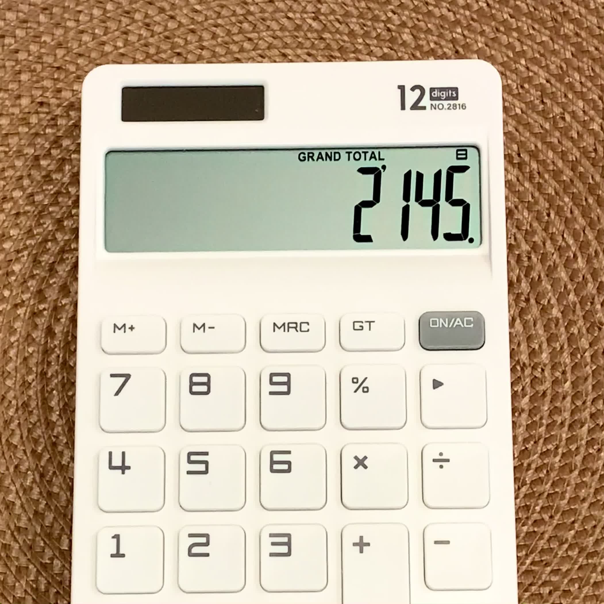 BIG calculator, big buttons, big screen...