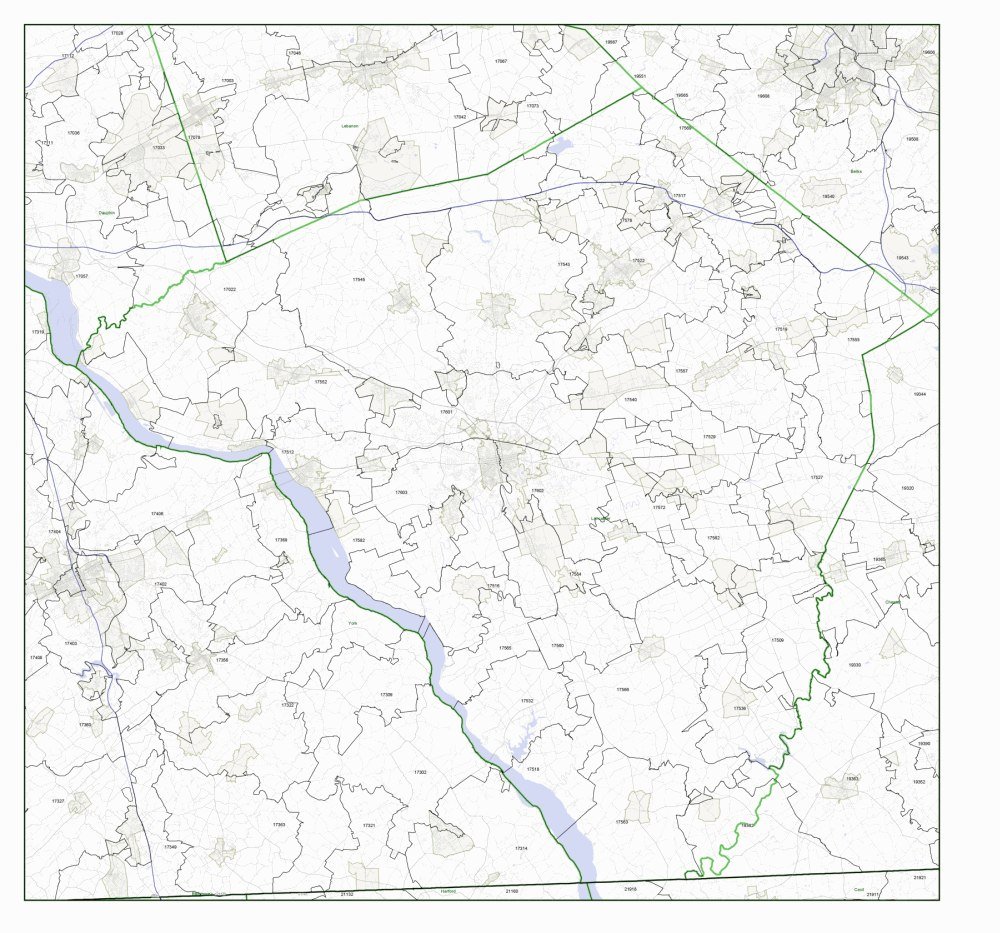 Lancaster County Pa Zip Code Map Eastern Lancaster County Gets New