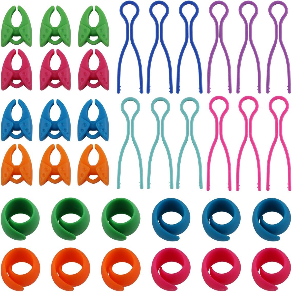 Amazon.com: Bobbin Clamps Holders Thread Buddies, BENBO 36 Pieces ...