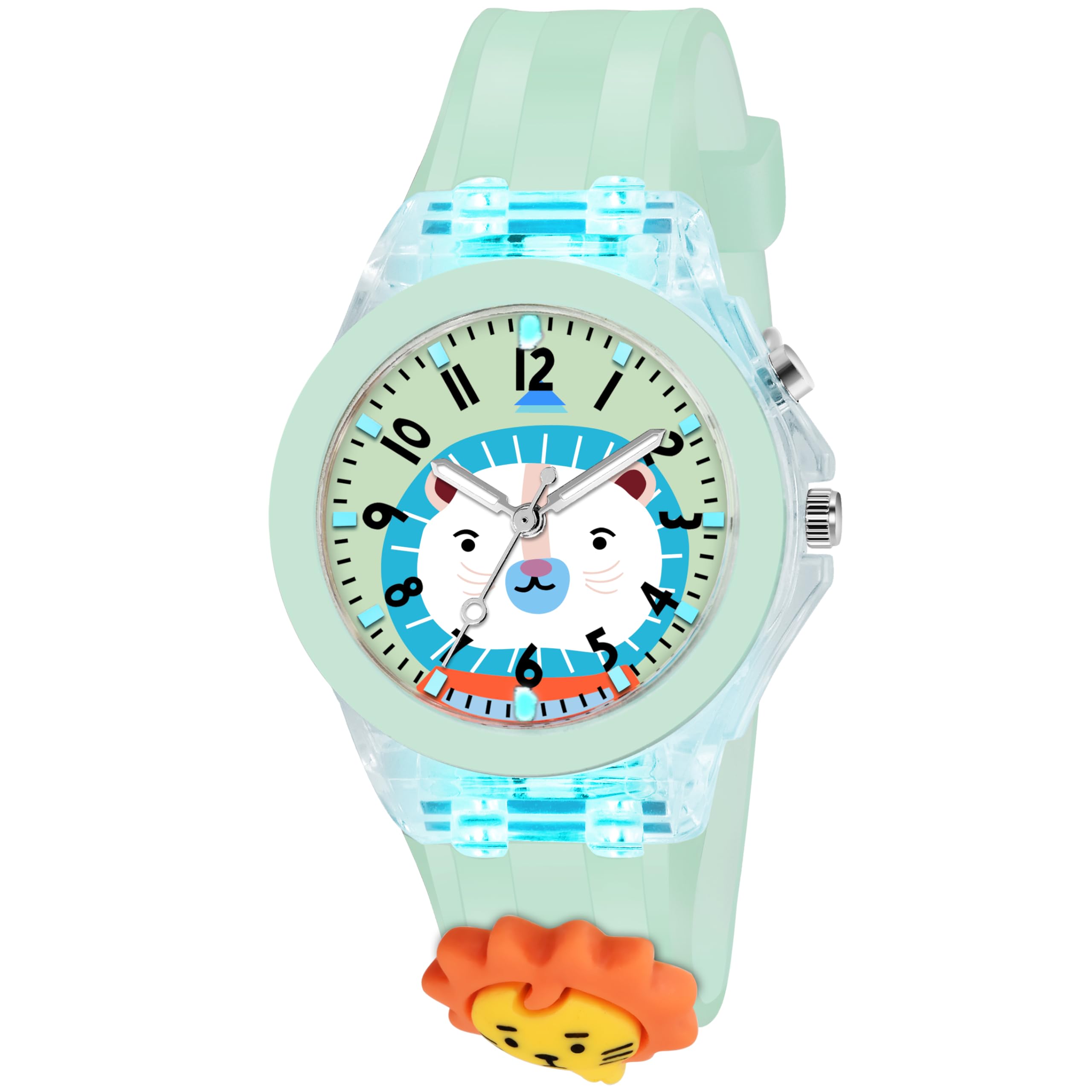 FROZIL Unisex Led Luminous Kids Children Cute Cartoon Multi Color ...