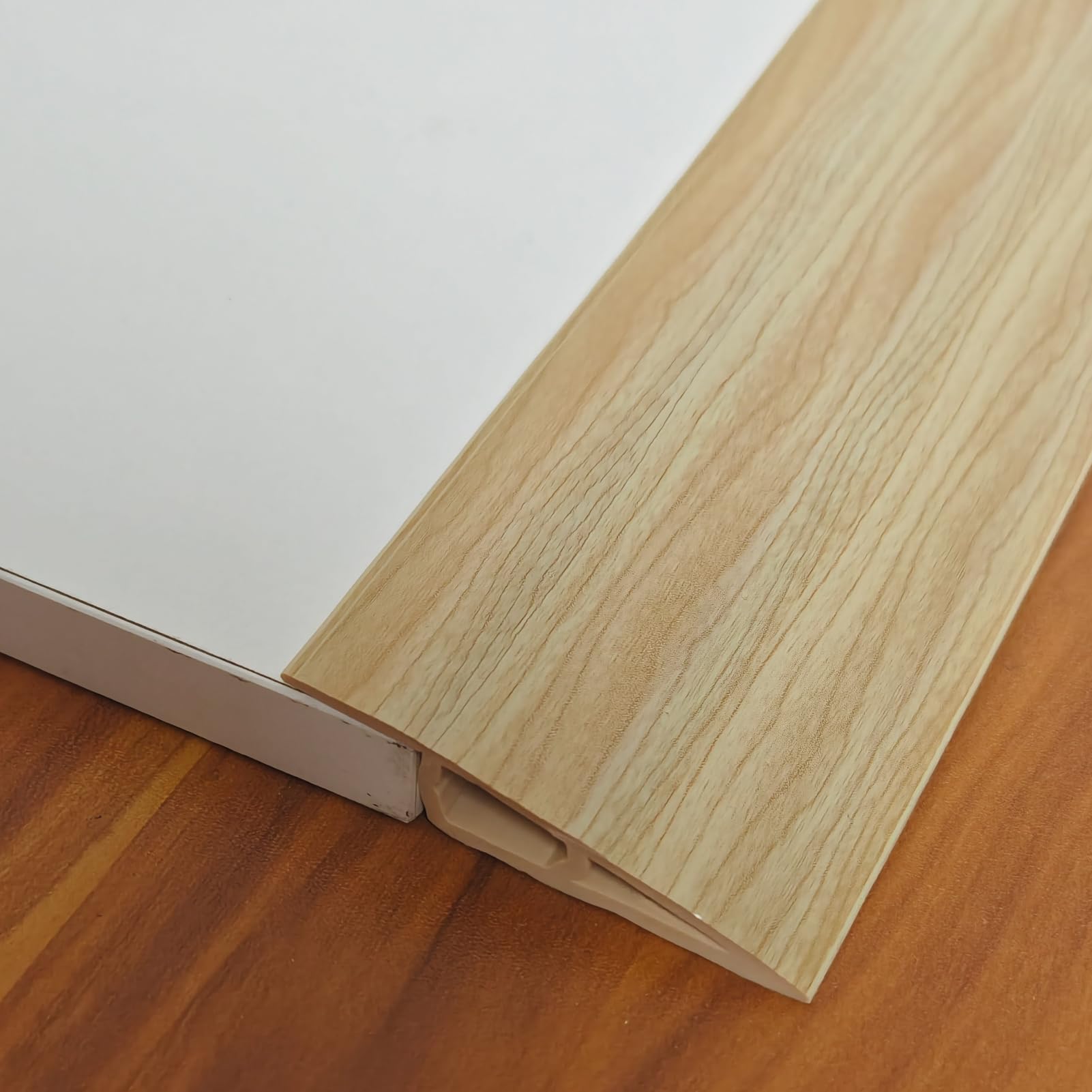 Buy 3.3ft Floor & Carpet Threshold Transition Strip, Vinyl Self ...