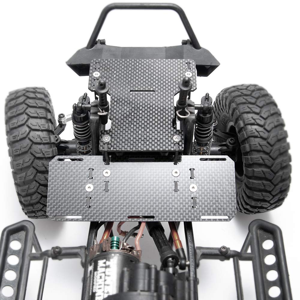 Snapklik.com : Carbon Fiber RC Battery Tray Front Battery Holder ...