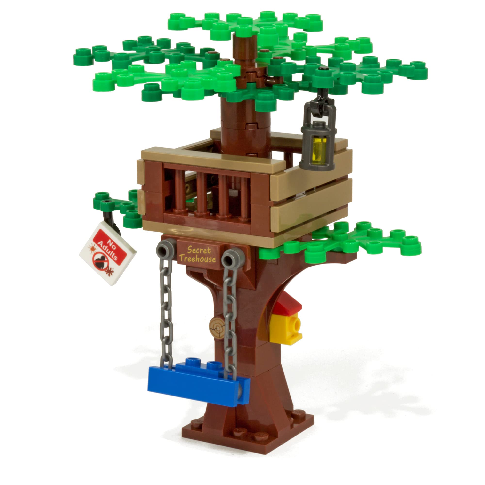 Buy Treehouse | Tree with swing, signs & platform | Kit Made With ...