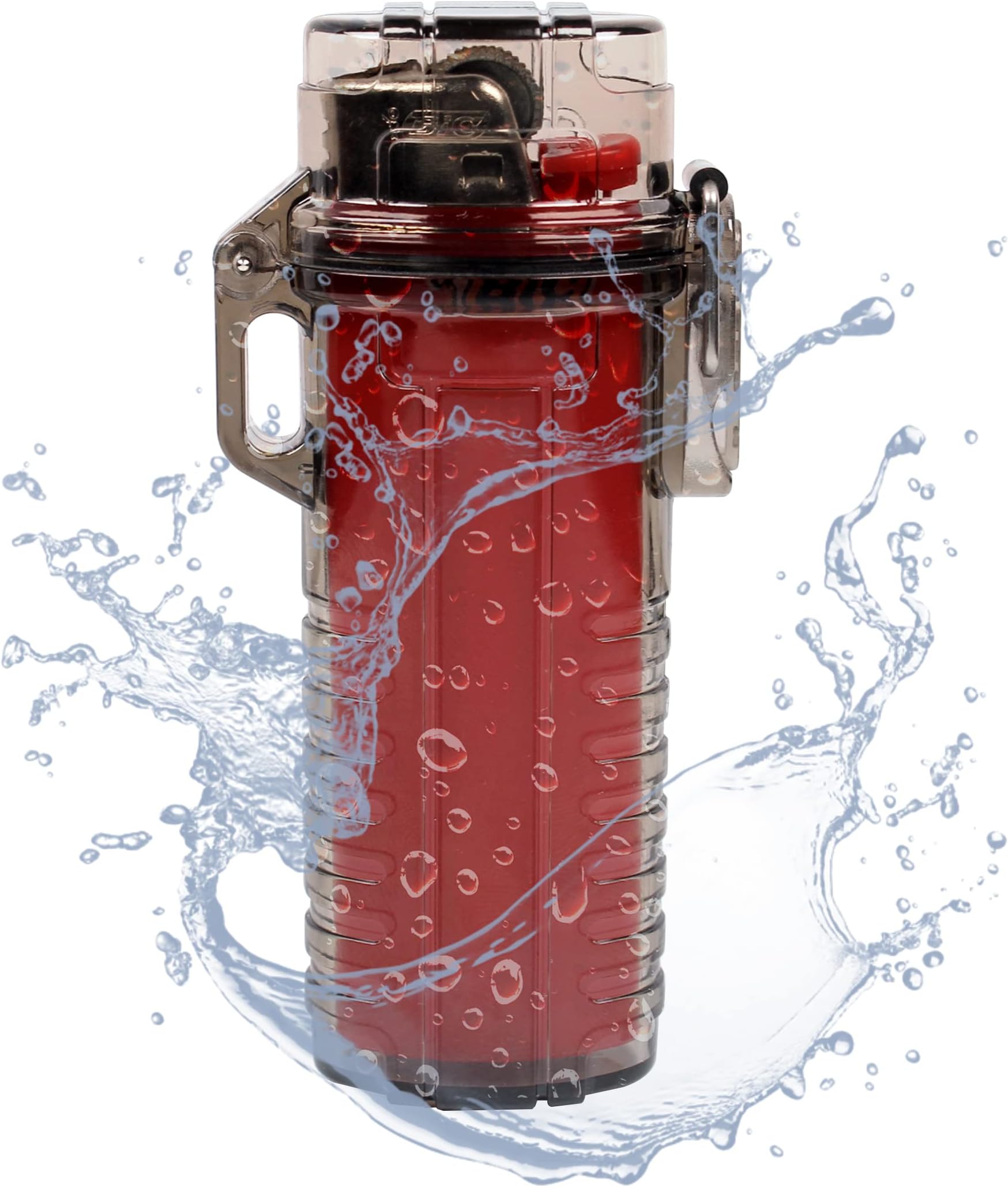 Amazon.com: FlameNest Waterproof Bic Lighter Case for Hiking, Camping ...