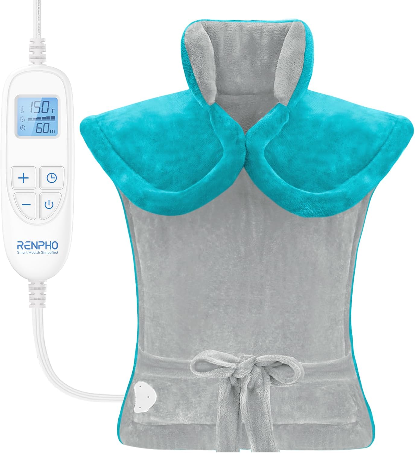 Amazon.com: RENPHO Extra Large Heating Pad for Back Pain Relief, FSA HSA Eligible, Retirement ...