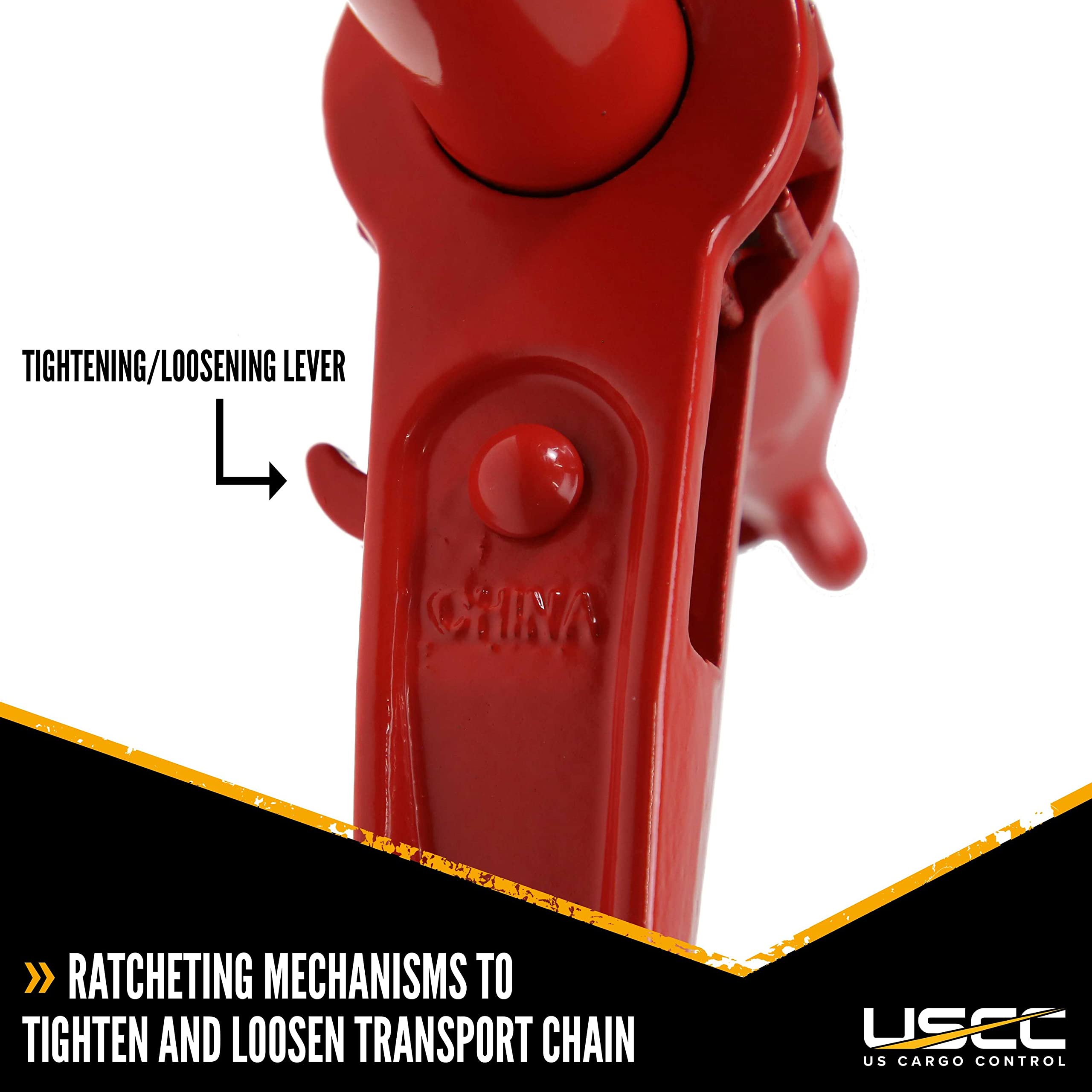 Snapklik.com : US Cargo Control Heavy Duty Ratchet Load Binder For 5/16 ...
