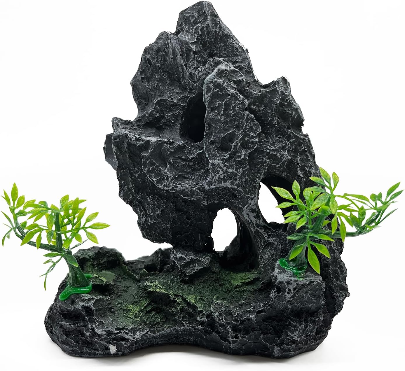 Amazon.com: J-star Large Fish Tank Decorations, Aquarium Decor Rock ...