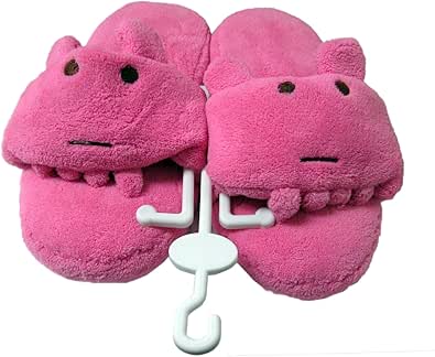 Amazon.com: Cute Hot Pink Hippo Slipper with Toe Seperator (Very Relaxing)