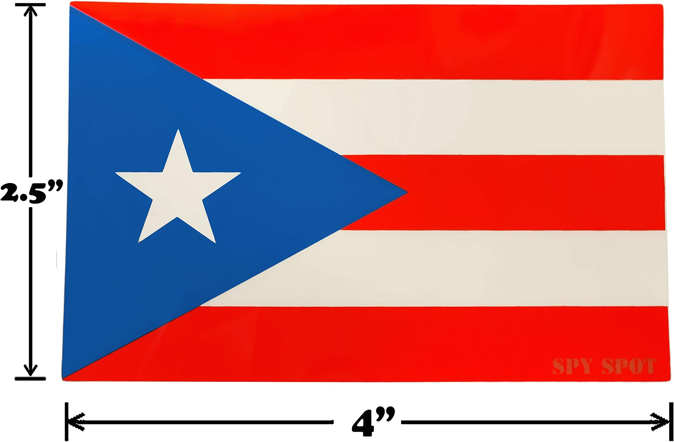 Amazon.com: Puerto Rico Flag Decal Vinyl Sticker|Cars Trucks Vans Walls ...