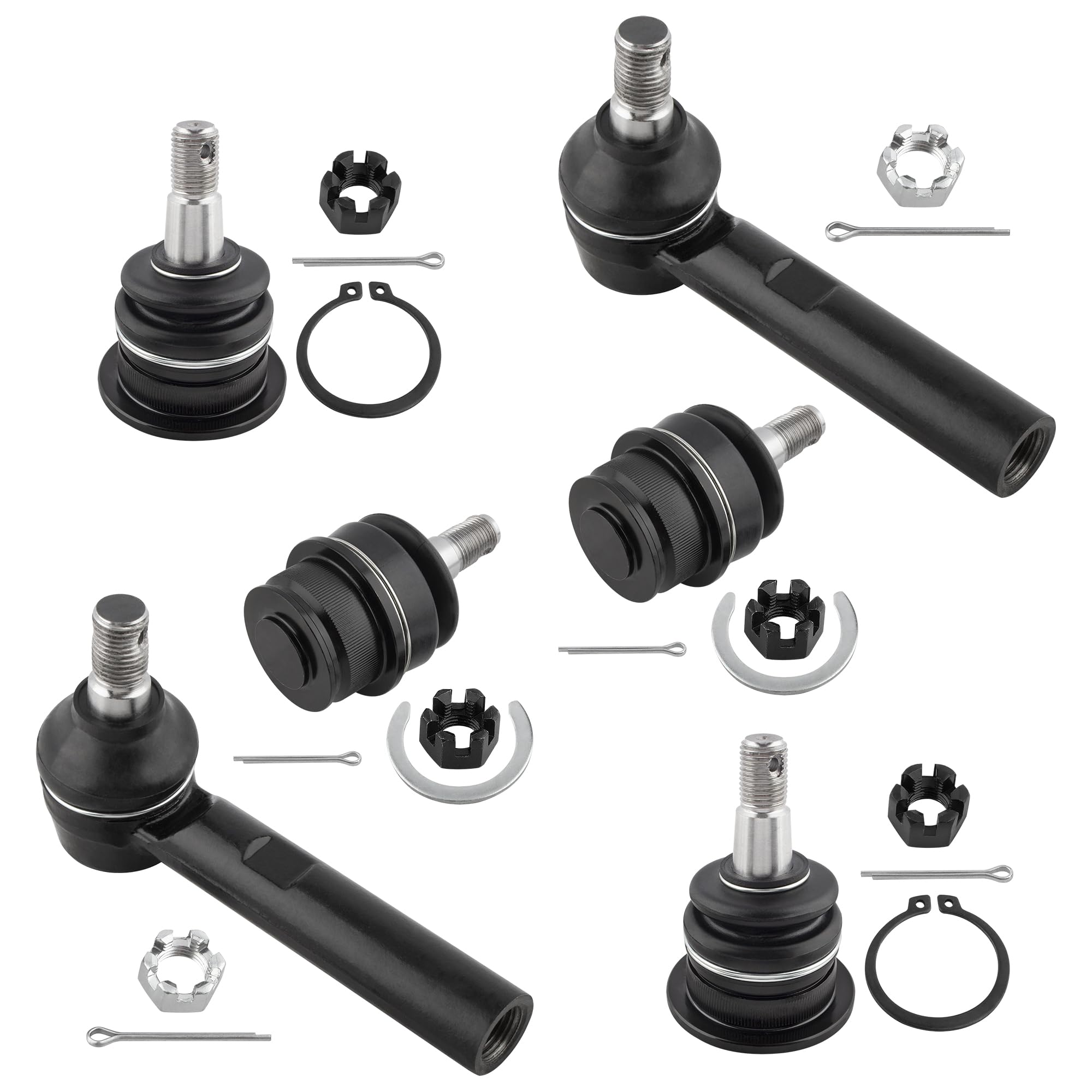 FJ Cruiser Control Arm Kit 10-Piece Front Suspension Kit For 2003-2009 ...