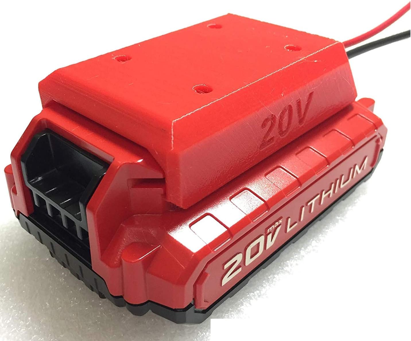 H Adapter for Porter Cable 20v Max Battery Dock Power connector12 Gauge ...