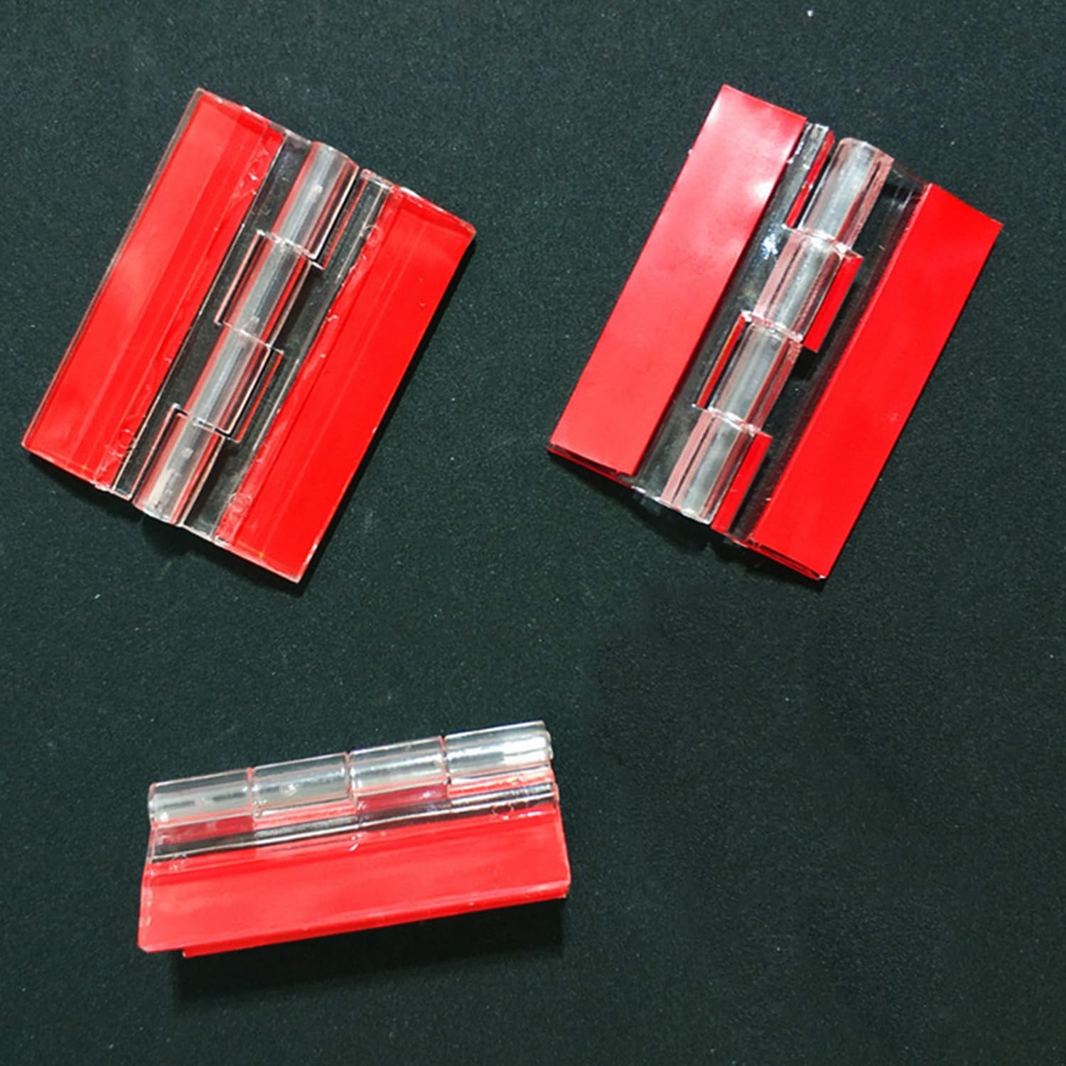 Acrylic Hinges, 2 Continuous Piano Hinges, Flexible Hinges, Replaceable ...