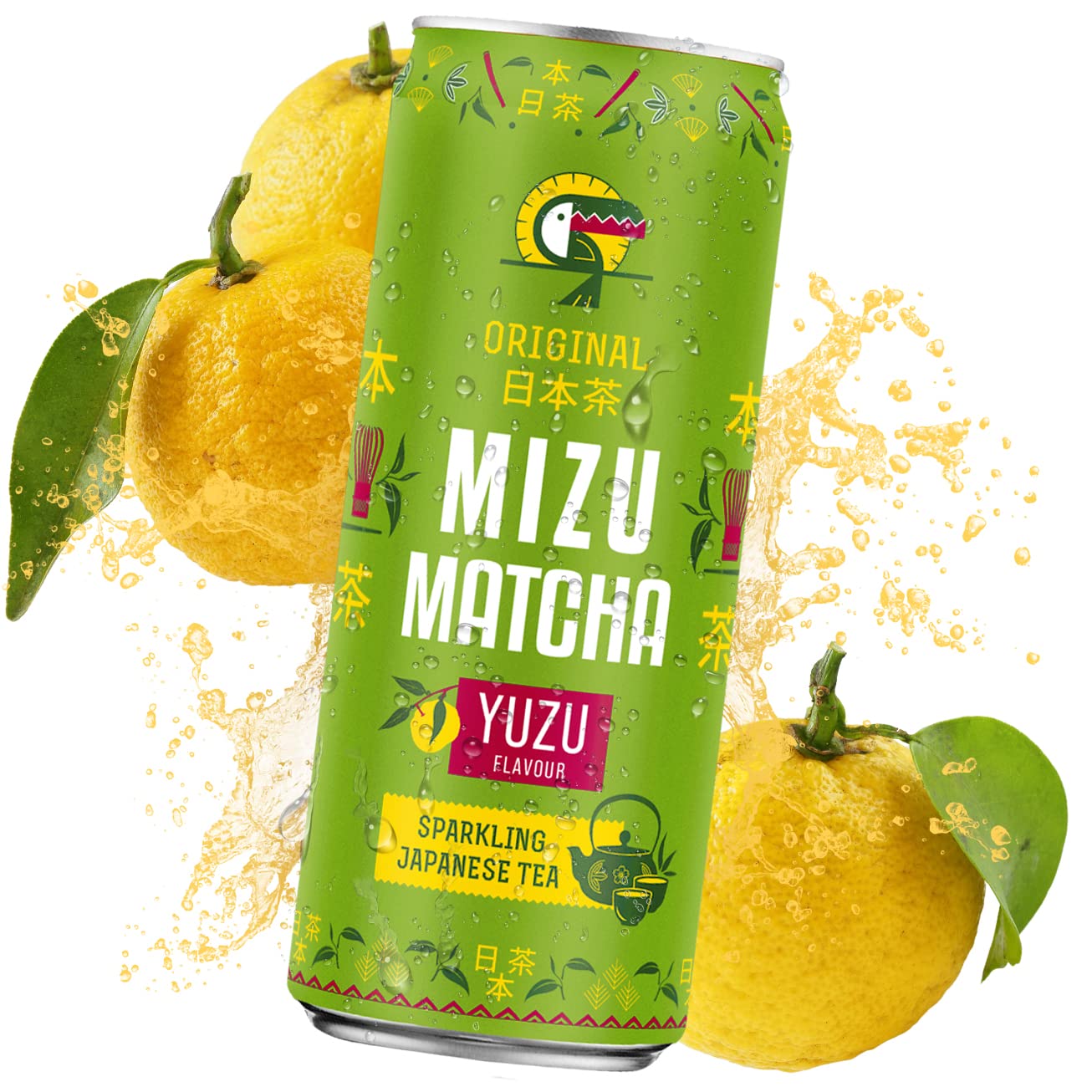 Vitamizu Mizu Mate Matcha Yuzu - Natürliches Energydrink