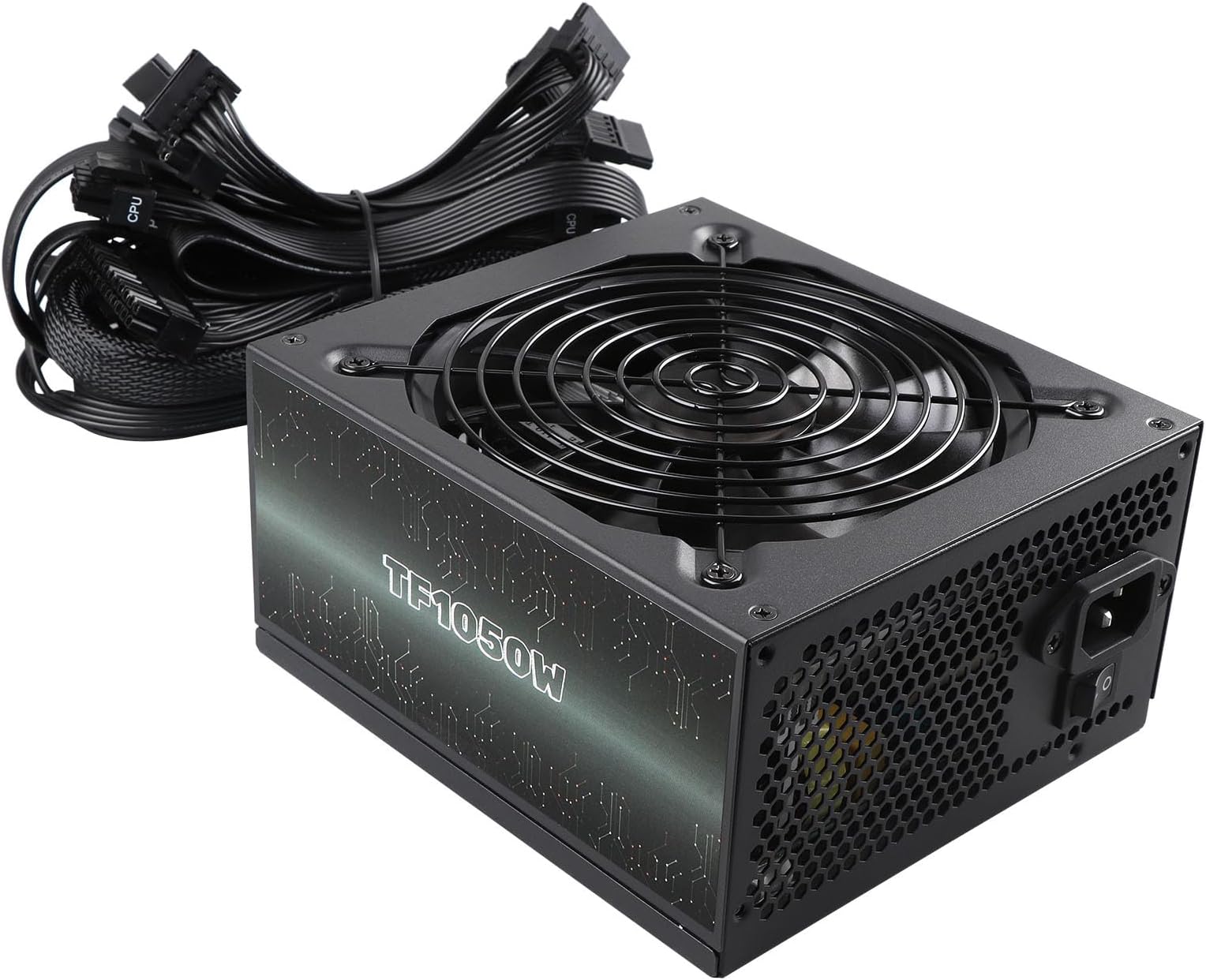 Amazon.com: 500W Power Supply 80 Plus Bronze ATX PSU Non Modular Full ...