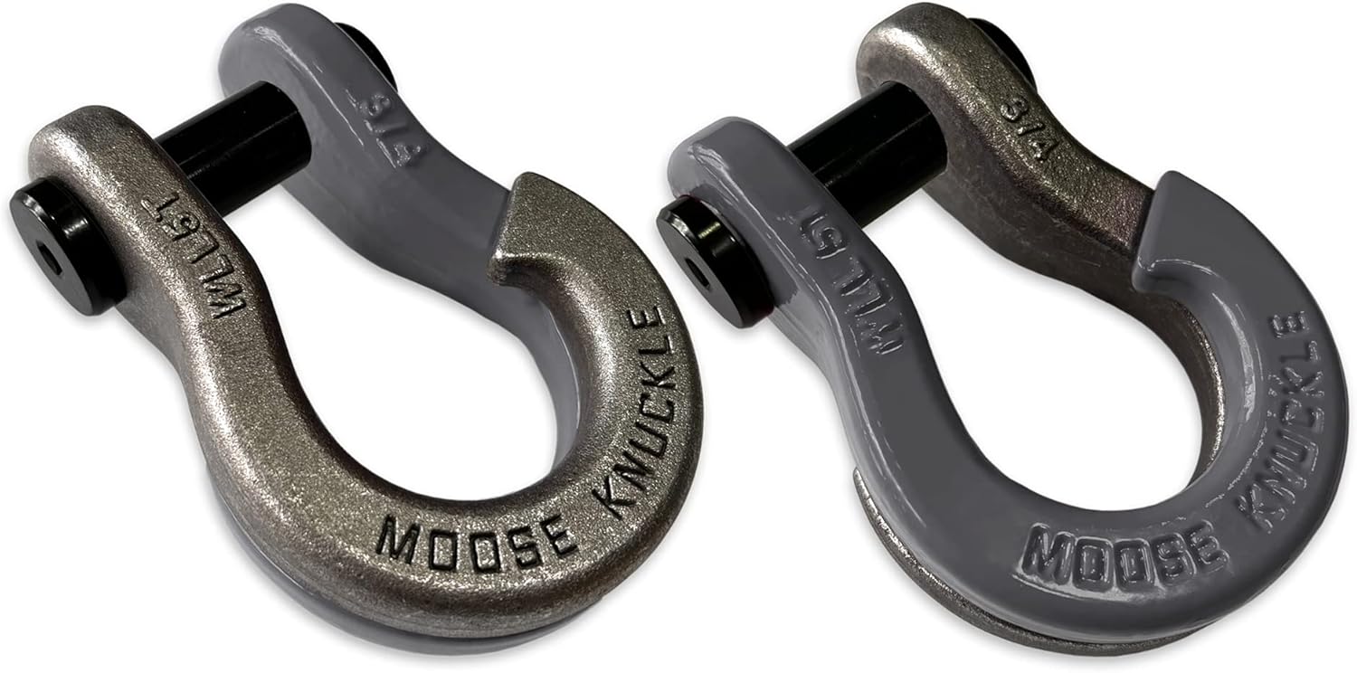 Amazon.com: Moose Knuckle Offroad Jowl Split Shackle 3/4 | 10,000 lbs ...