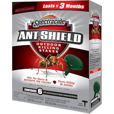 Amazon.com : Spectracide Ant Shield 6-ct Outdoor Killing Stakes, Case ...