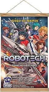 Amazon.com: Anime Robotech The Macross Saga Scroll Poster Wall Fabric ...
