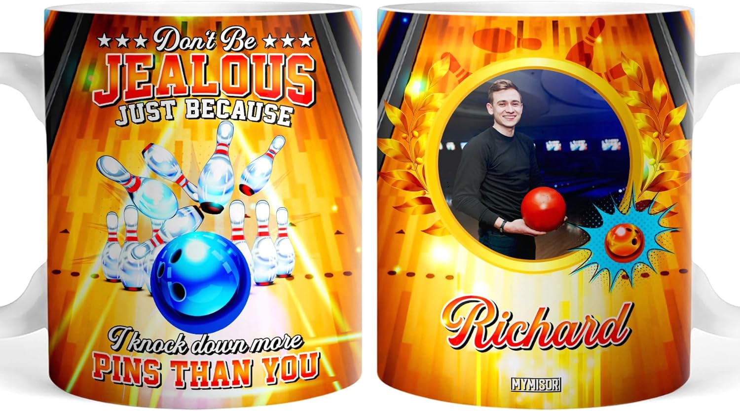 Amazon.com: White Ceramic Coffee Mug Photo Mugs Personalized Picture ...