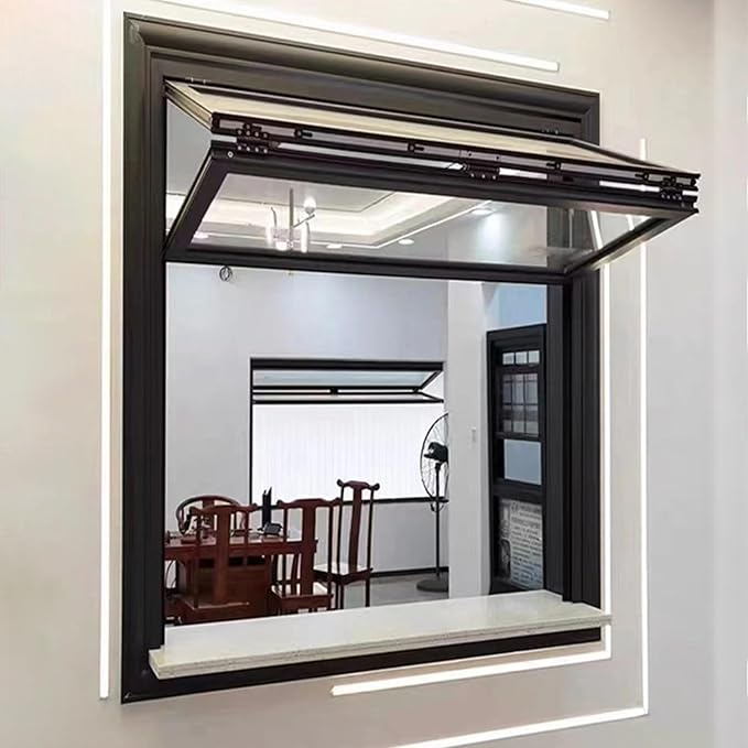Amazon.com: Aluminum Frame Concession Window, Metal House Window,Roll ...
