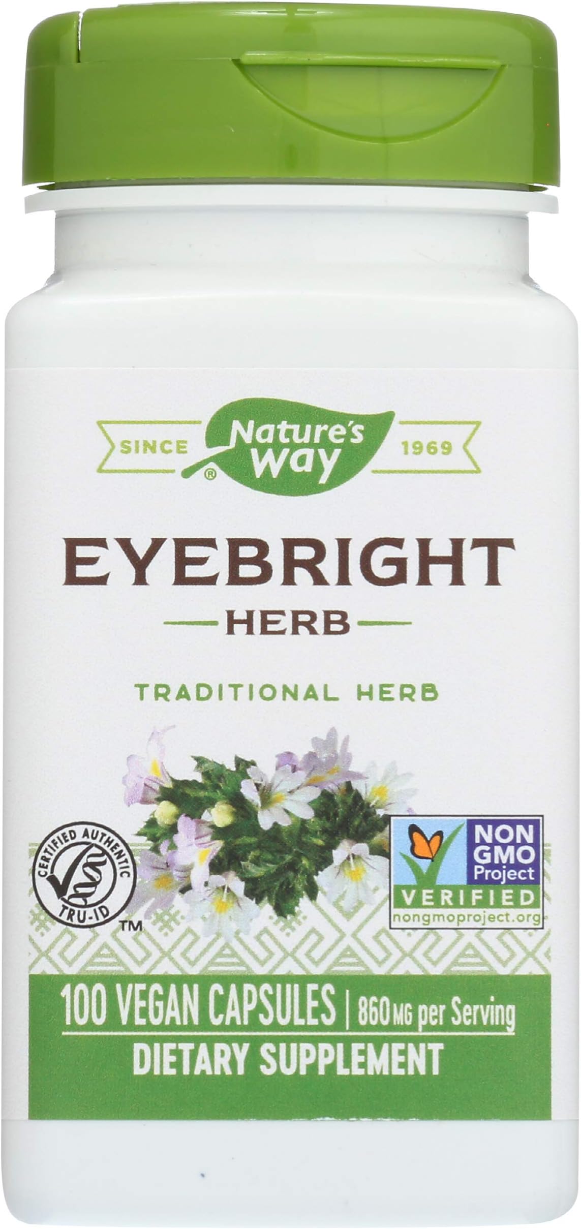 Amazon.com : Natures Way Eyebright Herb Vegetarian Capsule, 100 ct ...