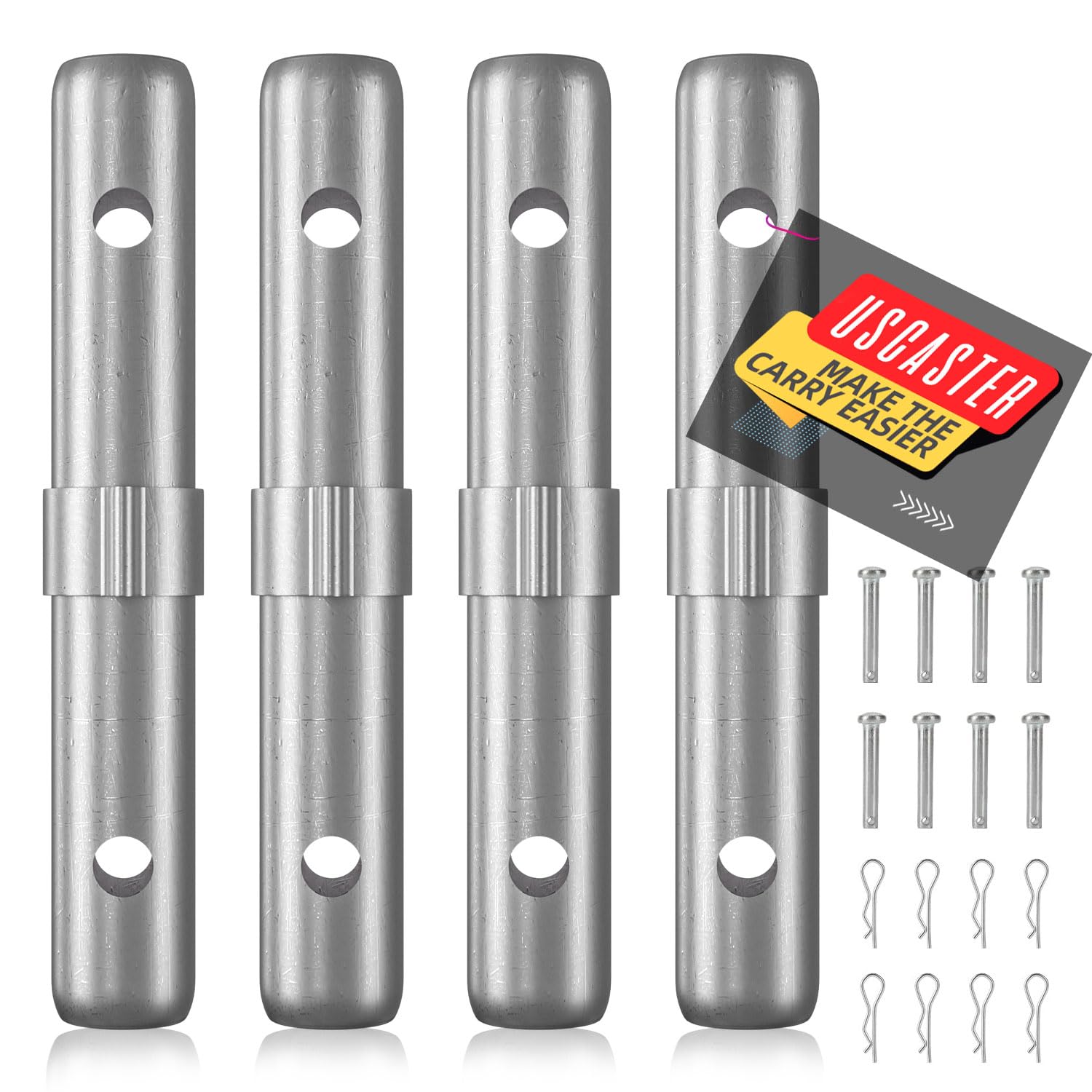 Snapklik.com : USCaster 4Pcs Scaffolding Coupling Pin, 1-3/8"ODx 8.6" L ...
