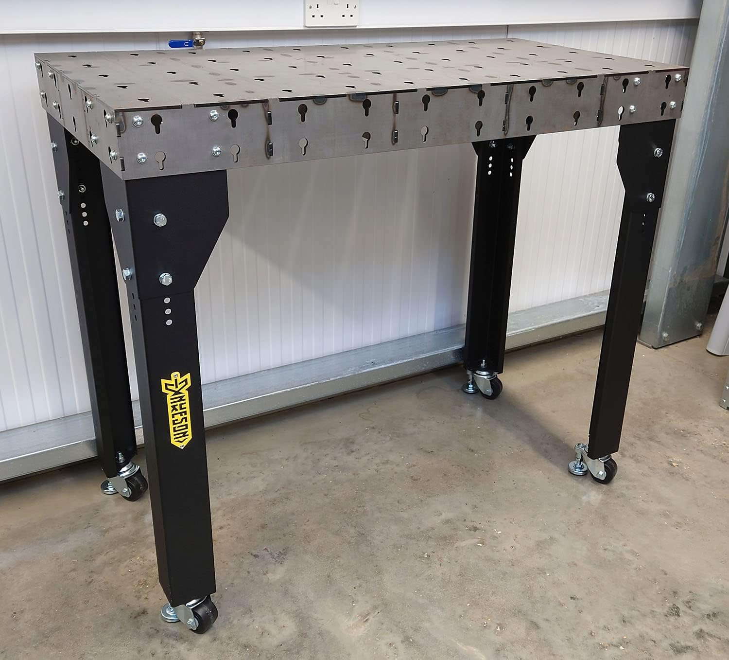 Nukeson Heavy Duty Modular Welding Table - Extendable, Adjustable ...