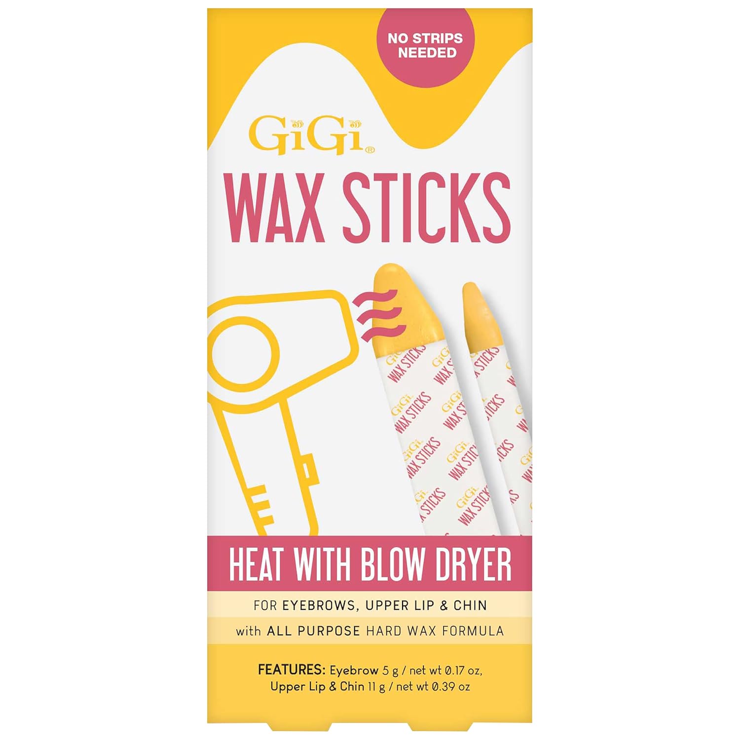 Amazon.com : GiGi Wax Sticks for Hair Removal – Hard Wax Kit for ...