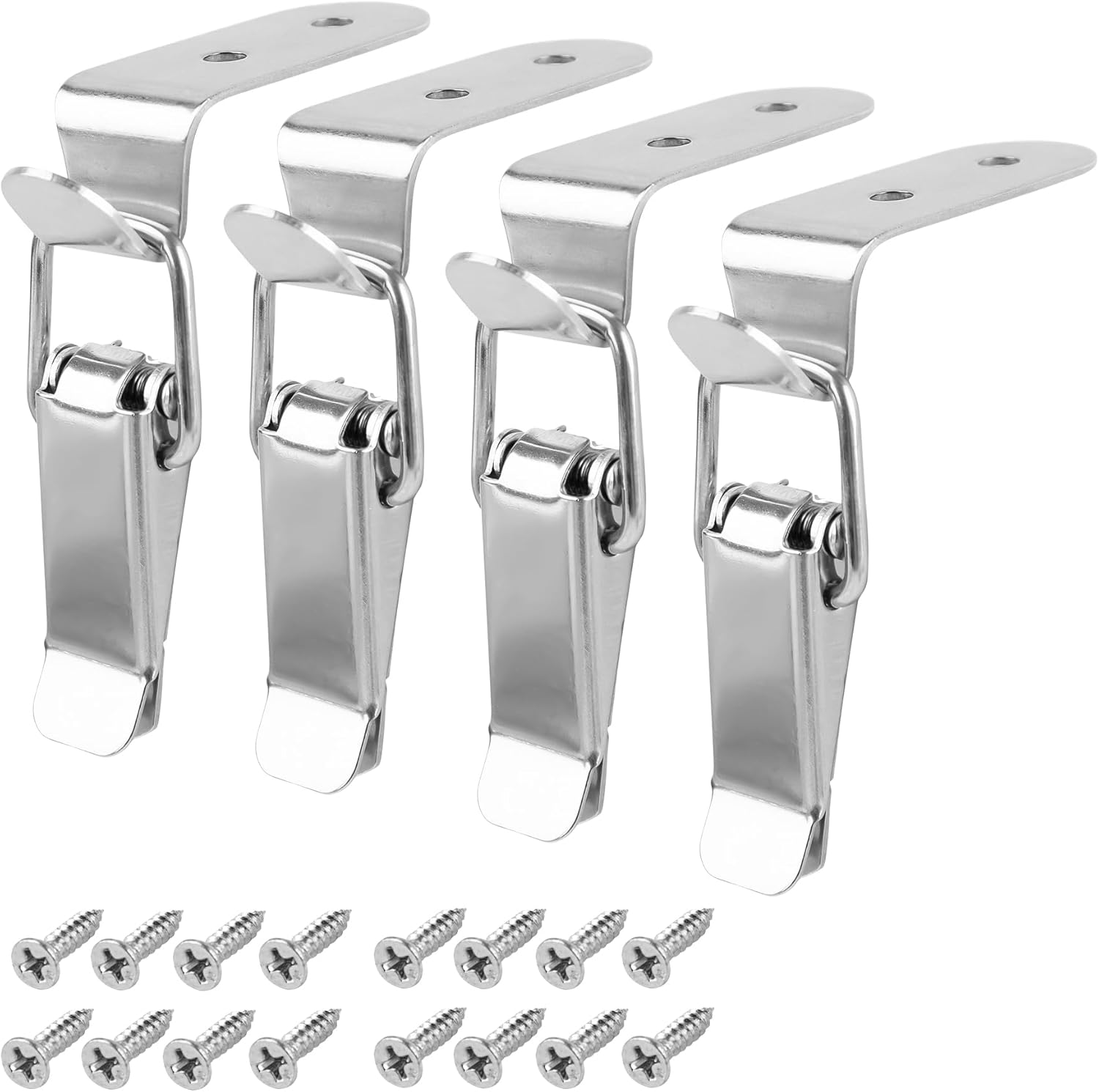 Framendino, 4 Sets Stainless Steel Box Latch Toggle Catch Lock Latches ...