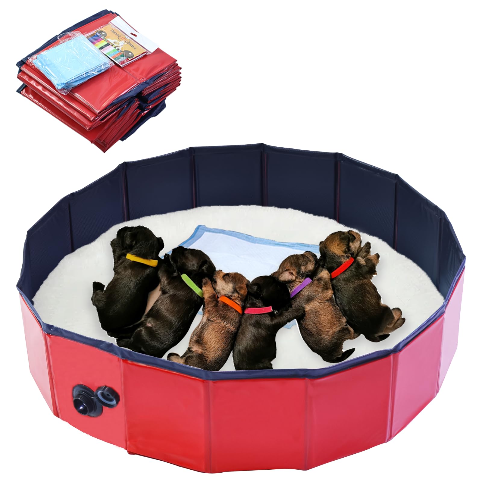 Amazon.com : Artilife Dog Whelping Box,Dog Whelping Box Pool,Whelping ...