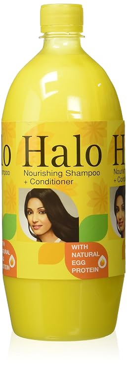 Halo Nourishing Shampoo with Natural Egg Protein, 1L : Amazon.in: Beauty