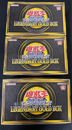 Amazon.co.jp: Yu-Gi-Oh! Legendary Gold Box Set of 3 : Toys & Games