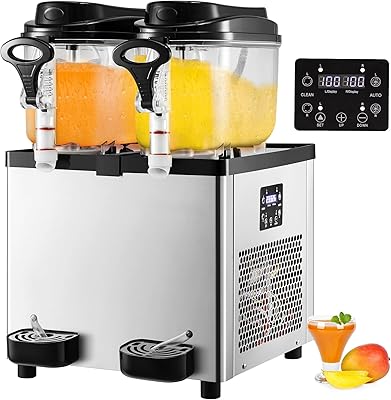 Amazon.com: AnyDoor Commercial Slushie Machine - 1000W 30L Tanks Commercial Slushy Maker Machine ...