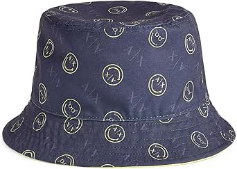 Amazon.com: Armani Exchange Men's AX x Capsule Reversible Bucket Hat ...