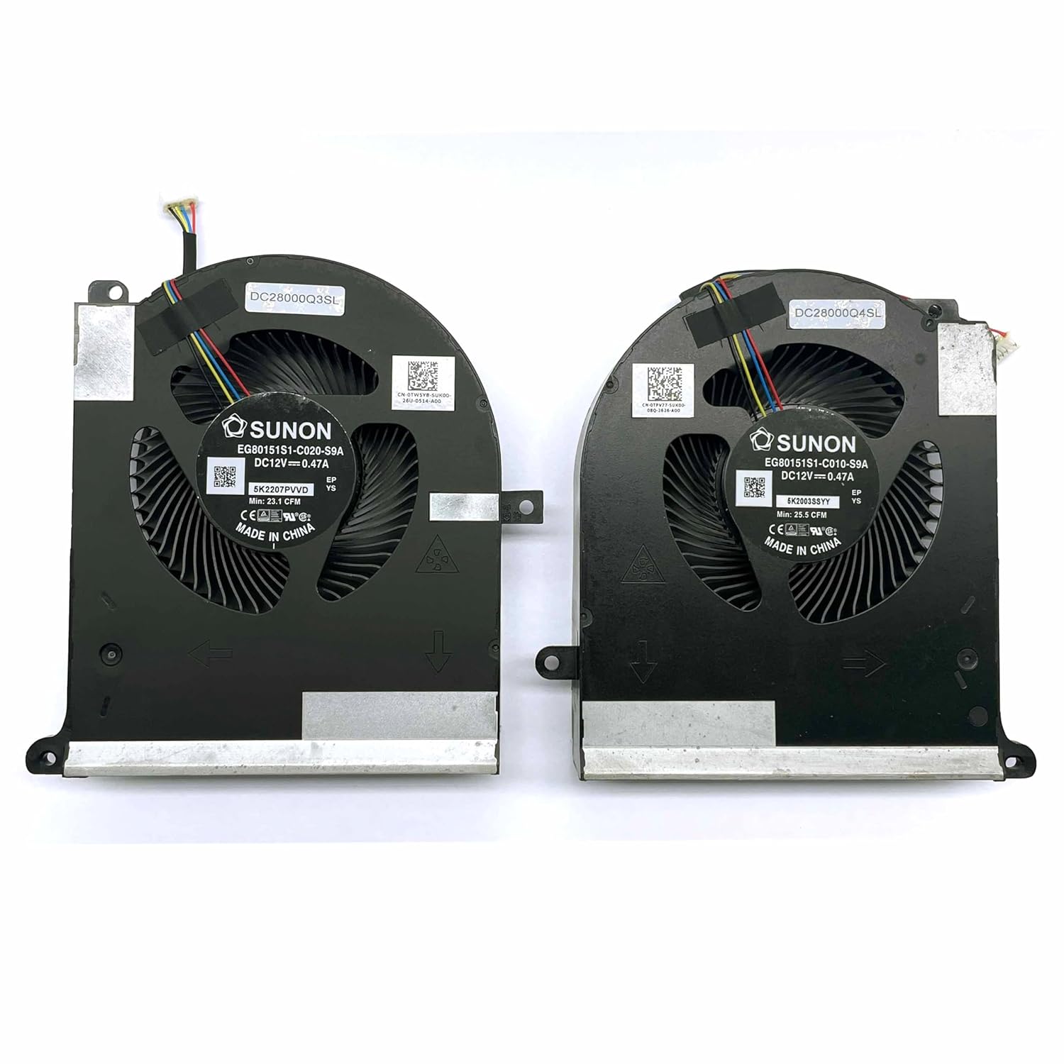 Amazon.com: BestParts Cooling Fan for Area-51m R2-Genuine CPU+GPU ...