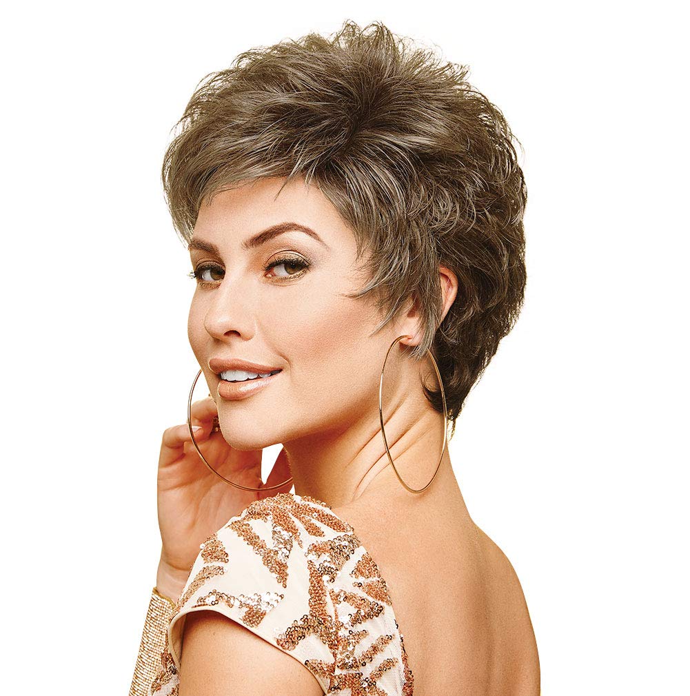 Amazon.com : Raquel Welch Instinct Short Layered Shag Wig By Hairuwear ...