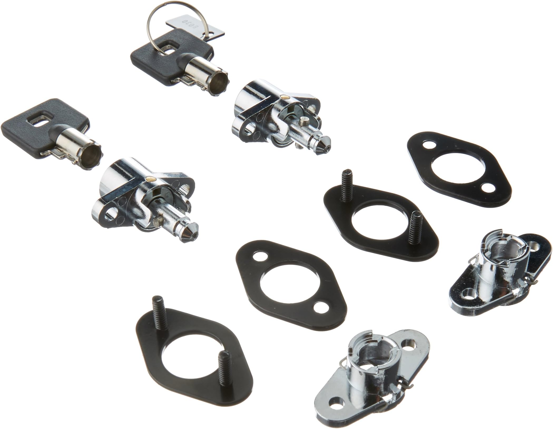 Amazon.com: HardDrive 370035 Universal Saddlebag Lock Kit Leather Bags ...