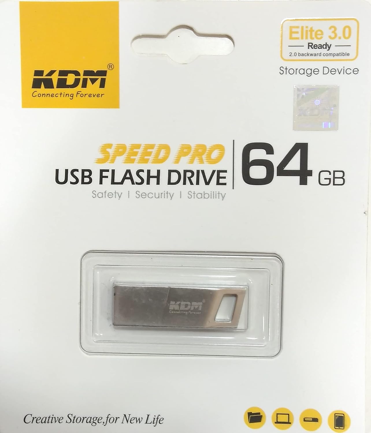 KDM 64 GB USB Pen Drive with Metal Body : Amazon.in: Electronics