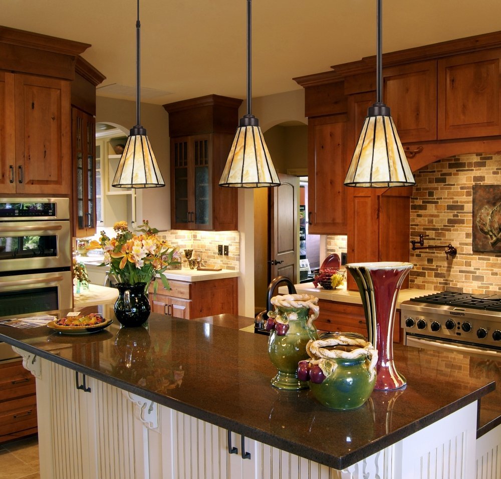 Tiffany Mission Style Kitchen Lighting