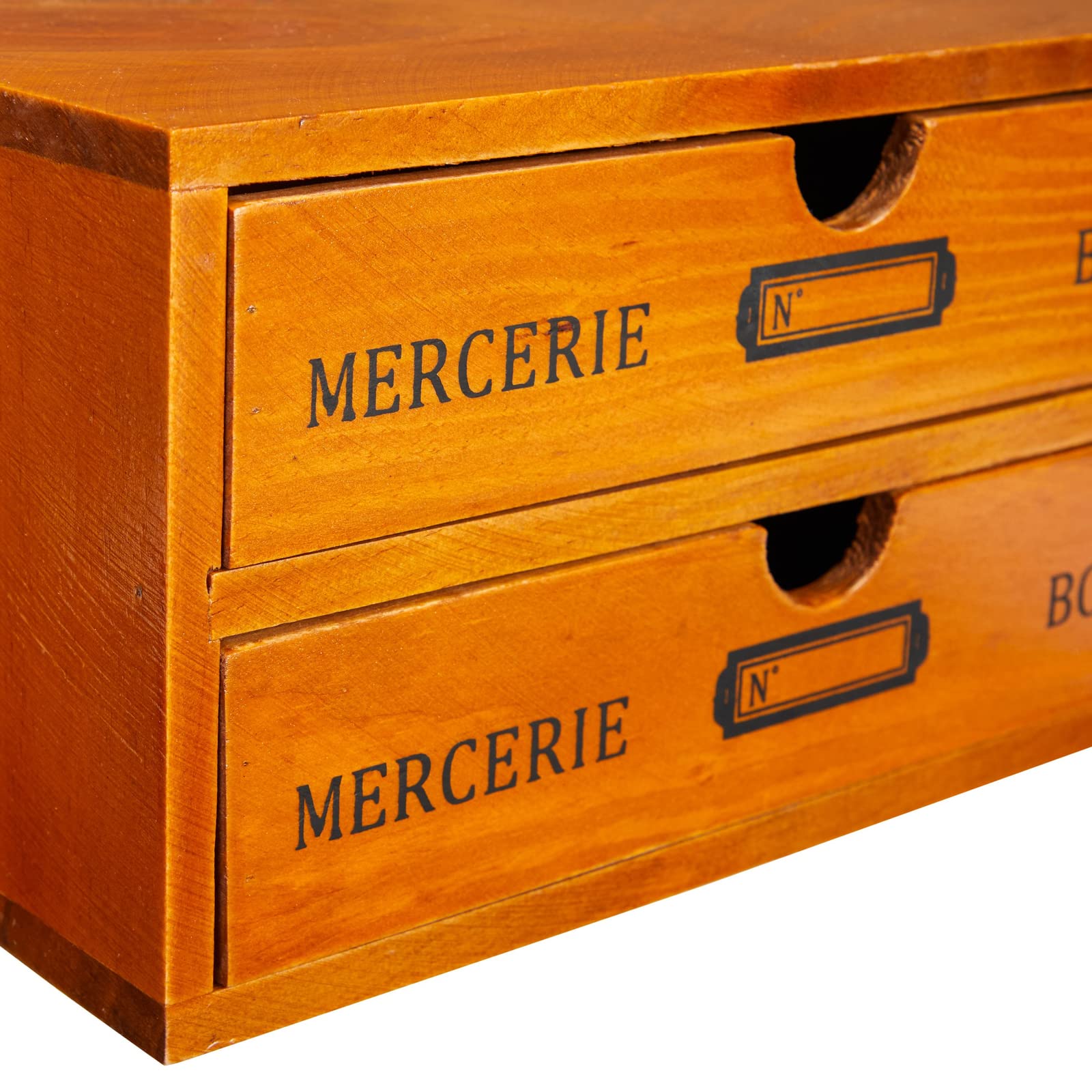 Small Wooden Storage Box With Drawers Desk Organizer Vintage French small-wooden-storage-box-with-drawers-desk-organizer-vintage-french