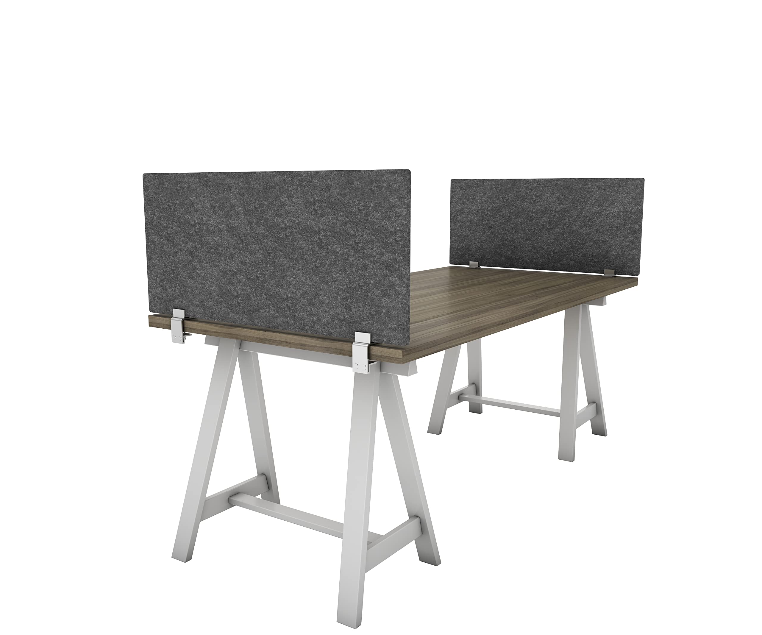 Buy OBEX Base Acoustical Desk ed Split Screen Privacy Panel, Table Top ...