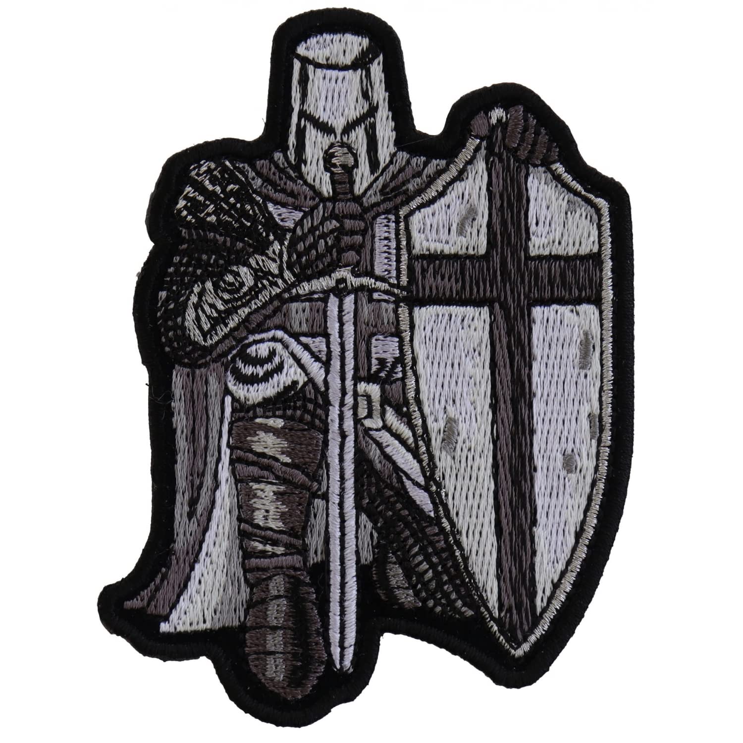 Amazon.com: Kneeling Knight Crusader Mini Patch - 2.75x3.5 inch ...