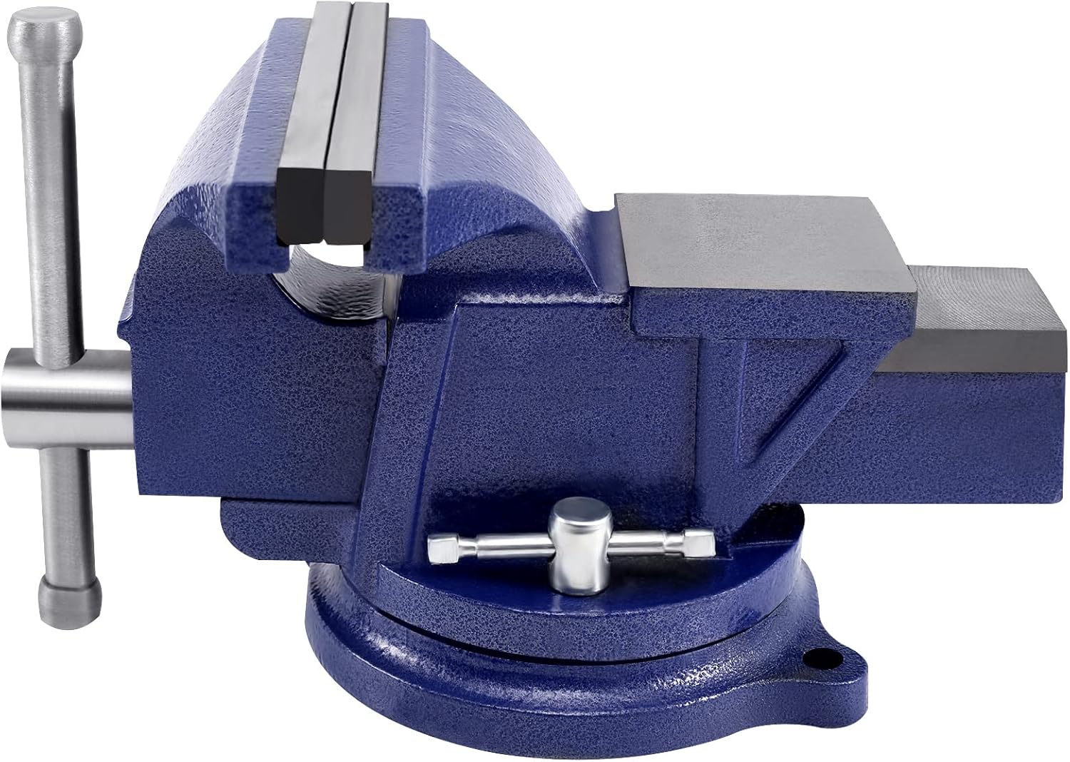 Iglobalbuy 5" Bench Vise with Anvil, 5 Inch Jaw Width Table Top Clamp ...