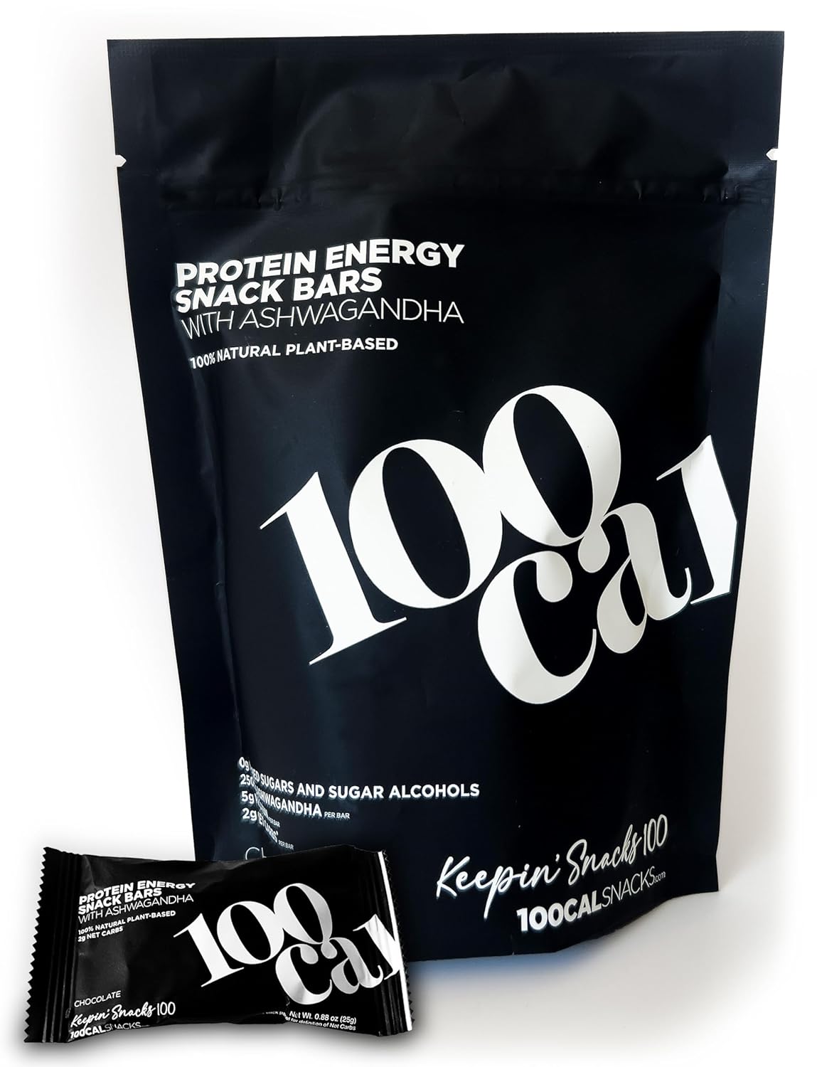 Amazon.com : 100 CAL SNACKS Protein Bars Chocolate Brownie, Natural ...