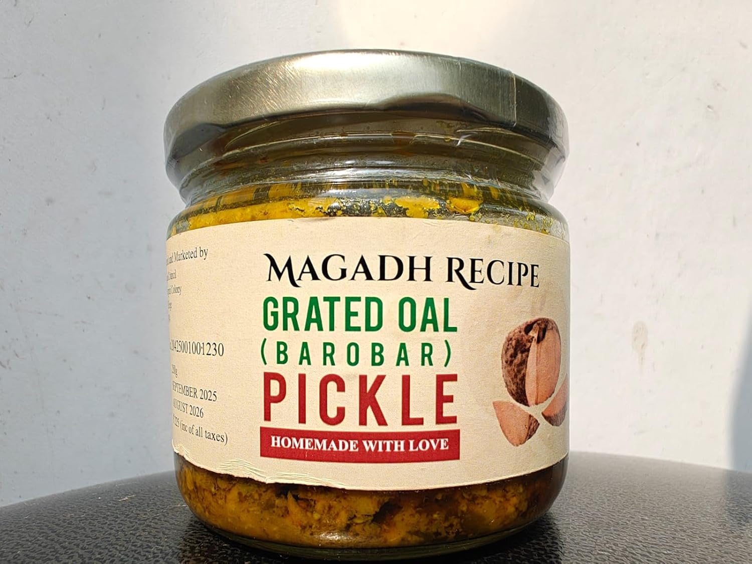 Magadh Recipe Grated Oal Pickle | Grated Jimikand/Suran/Elephant Foot ...