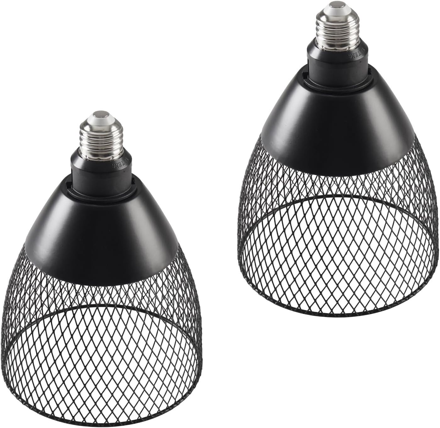 WOERFU Vintage Black Metal Cage Edison Light Fixture for Table Lamp ...