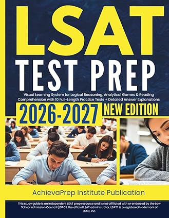 LSAT Test Prep 2026 - 2027: Visual Learning System for Logical ...