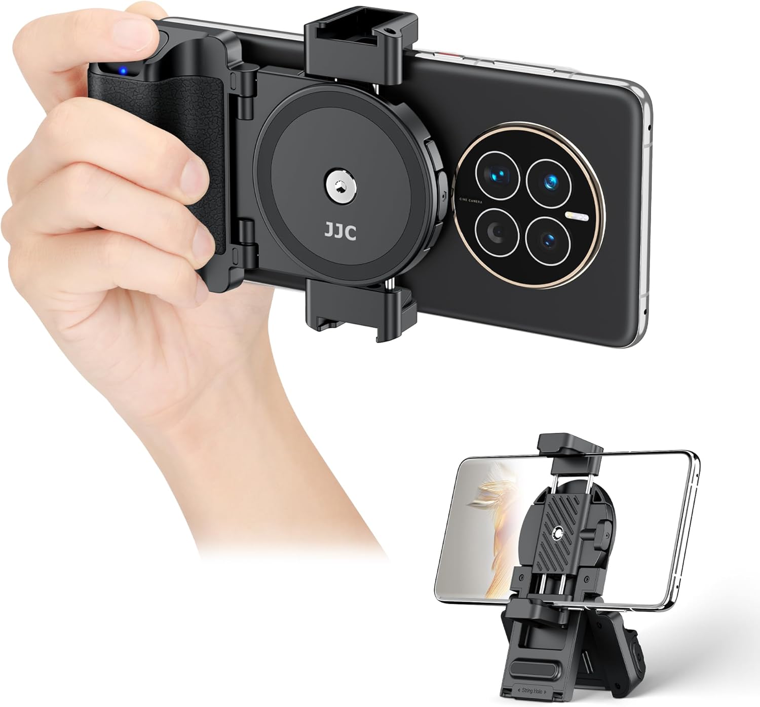 Amazon.com: JJC Phone Camera Grip with Wireless Remote, Smartphone Grip ...
